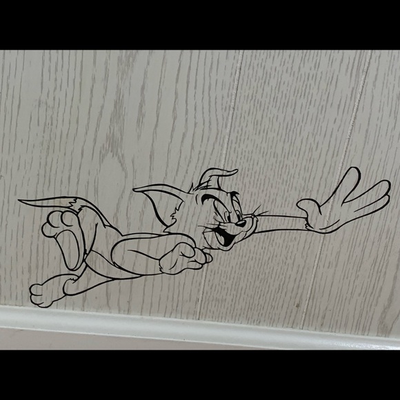 Wall Decor | Tom Jerry Wall Decal Set | Poshmark